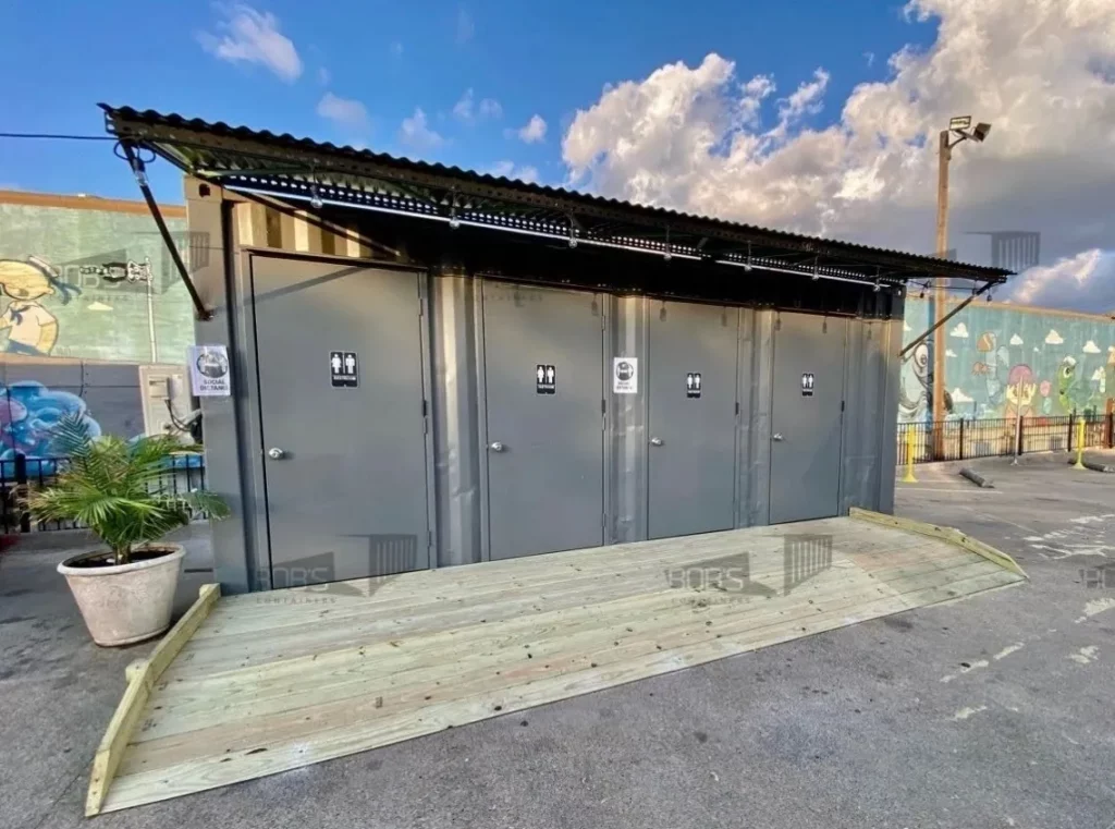 Container Restrooms - One ADA Stall - Bob's Containers / Bob's Containers