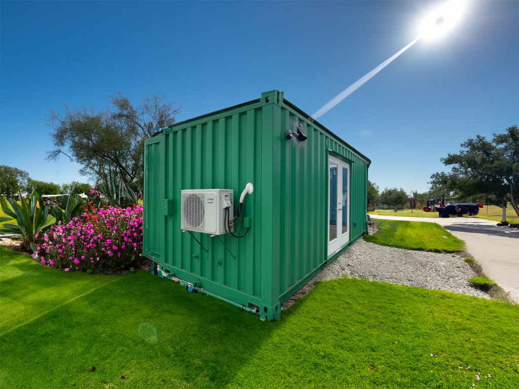 20 ft Container Home w/ Bump-out - Bob's Containers / Bob's Containers