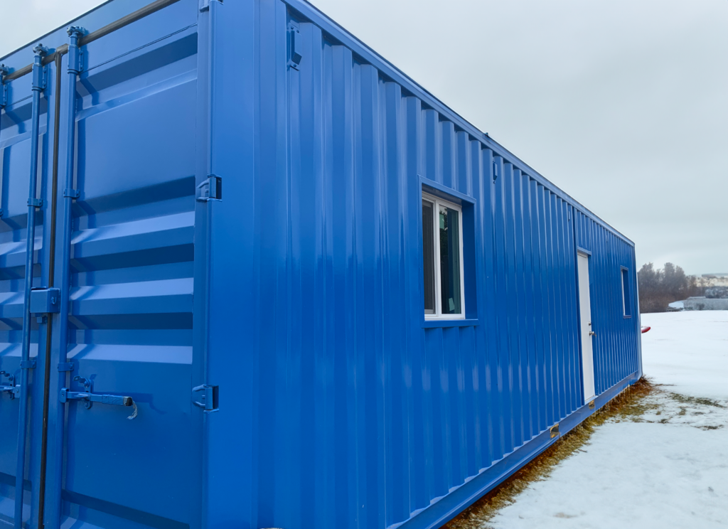 Cold Climate Container Home - Bob's Containers / Bob's Containers
