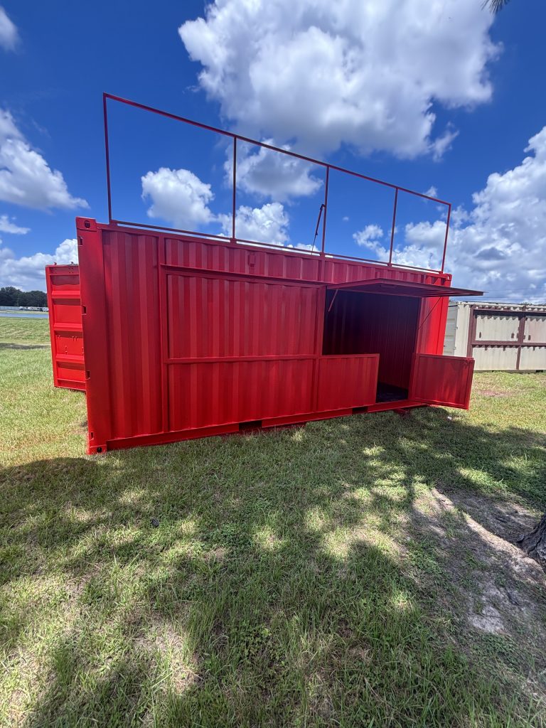 20ft Custom Pop-Up Shipping Container - Bob's Containers / Bob's Containers